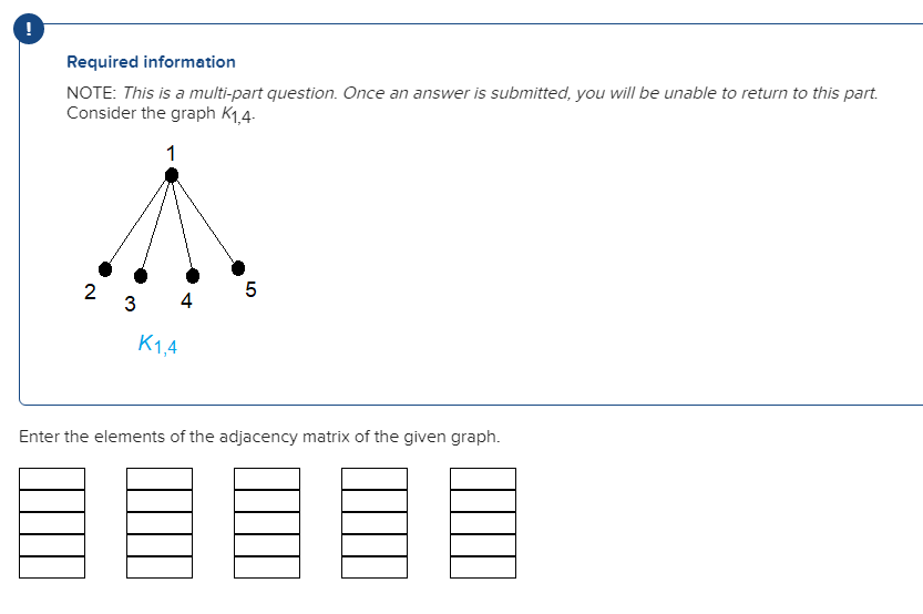 Solved Required information NOTE: This is a multi-part | Chegg.com