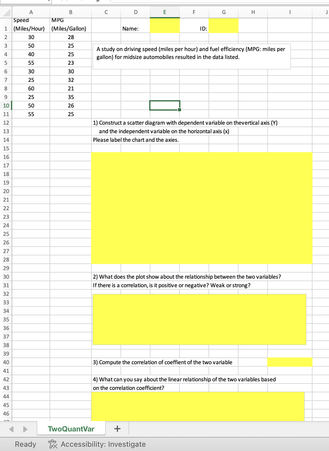 Solved Correlation task: Solve this problem and give a guide | Chegg.com
