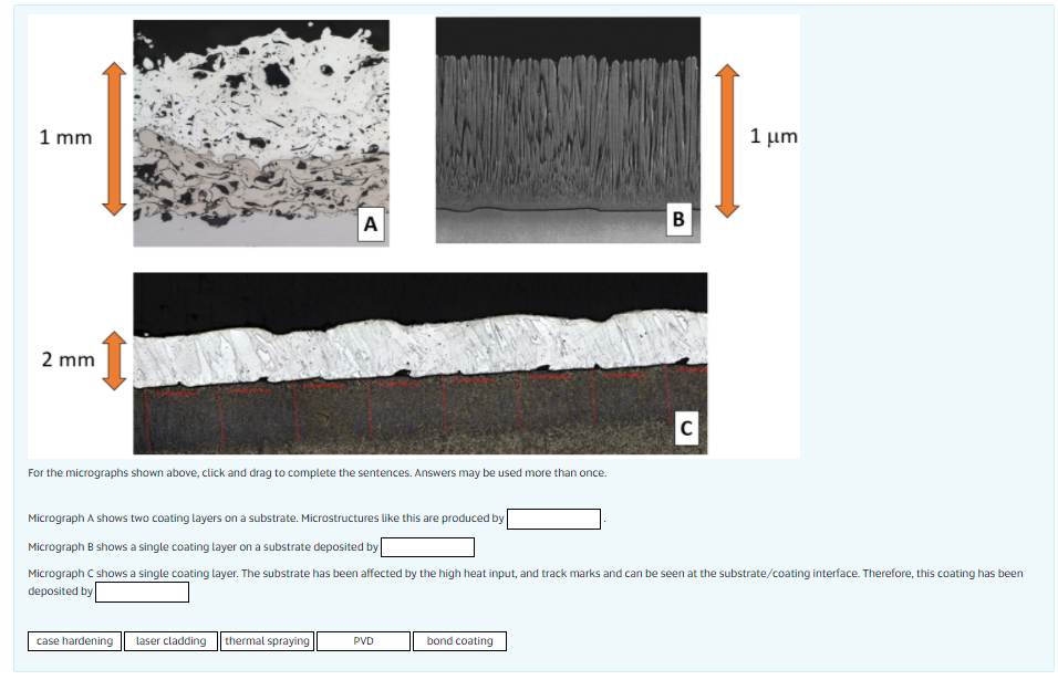 Solved А. B Microstructures A and B show an aluminium alloy | Chegg.com
