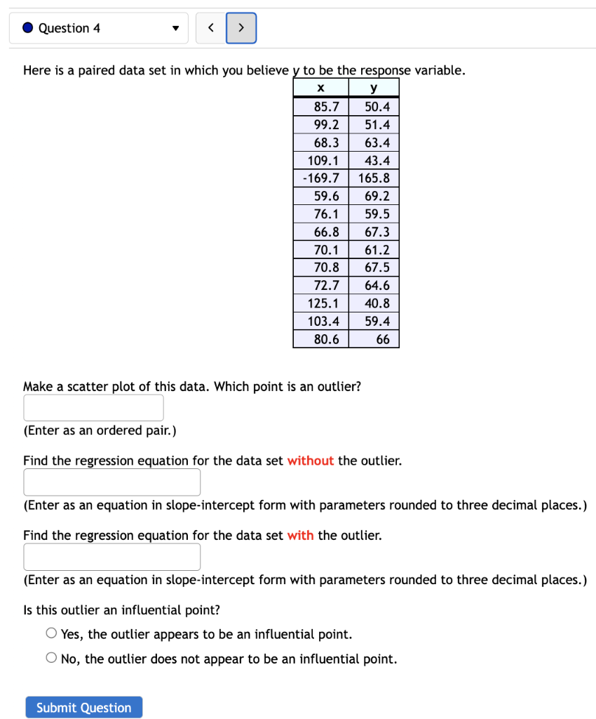 Solved Here is a paired data set in which you believo ⋯ ta | Chegg.com