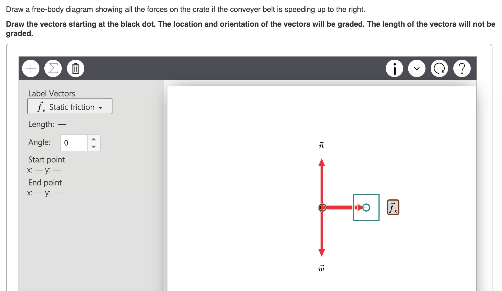 Solved A 11 kg crate is placed on a horizontal conveyor | Chegg.com