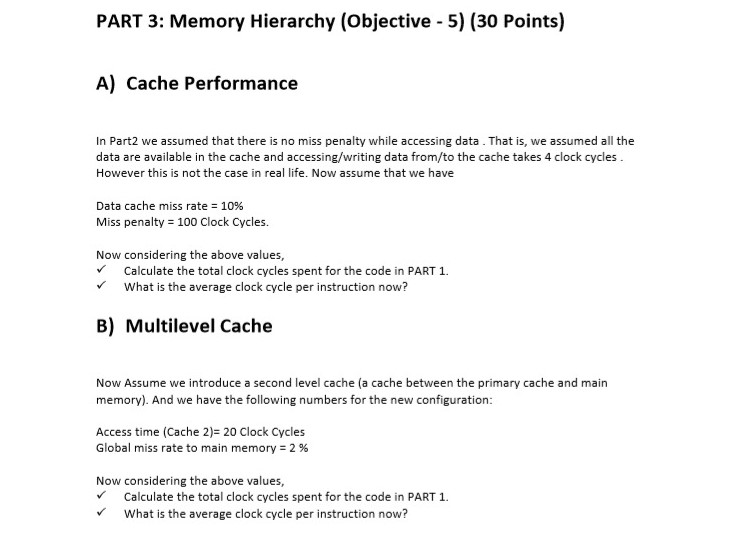 Part 1 Assembly Language Program Objective 4 40 