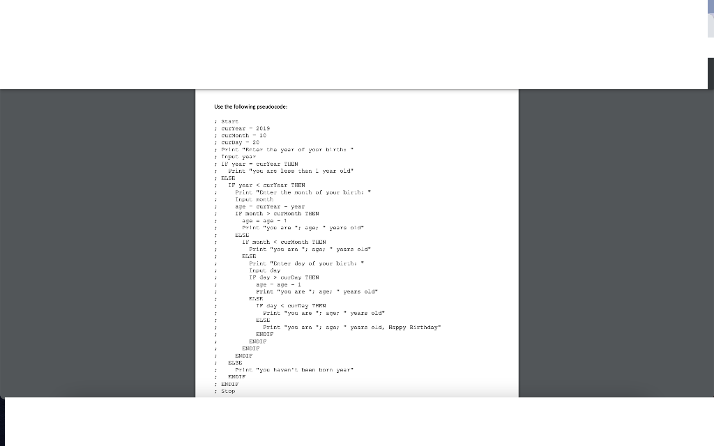 Solved Hi I Need Help With This Assembly Language X86 