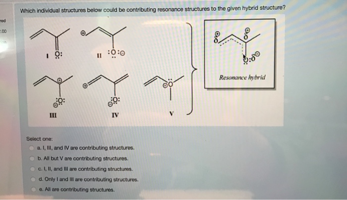 Solved Which individual structures below could be | Chegg.com