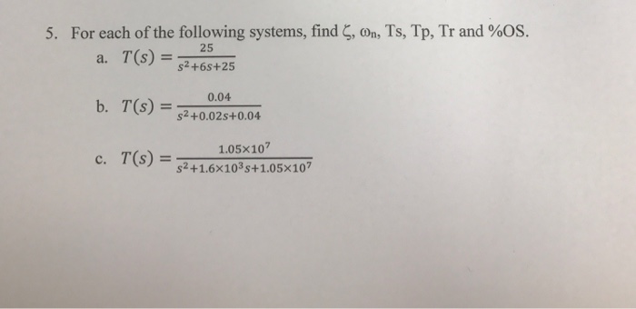 Solved For each of the following systems, find integral, | Chegg.com