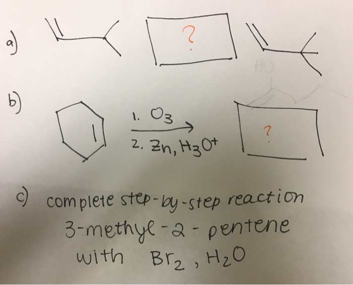 Solved Fill in the missing reagents, products.Show the | Chegg.com