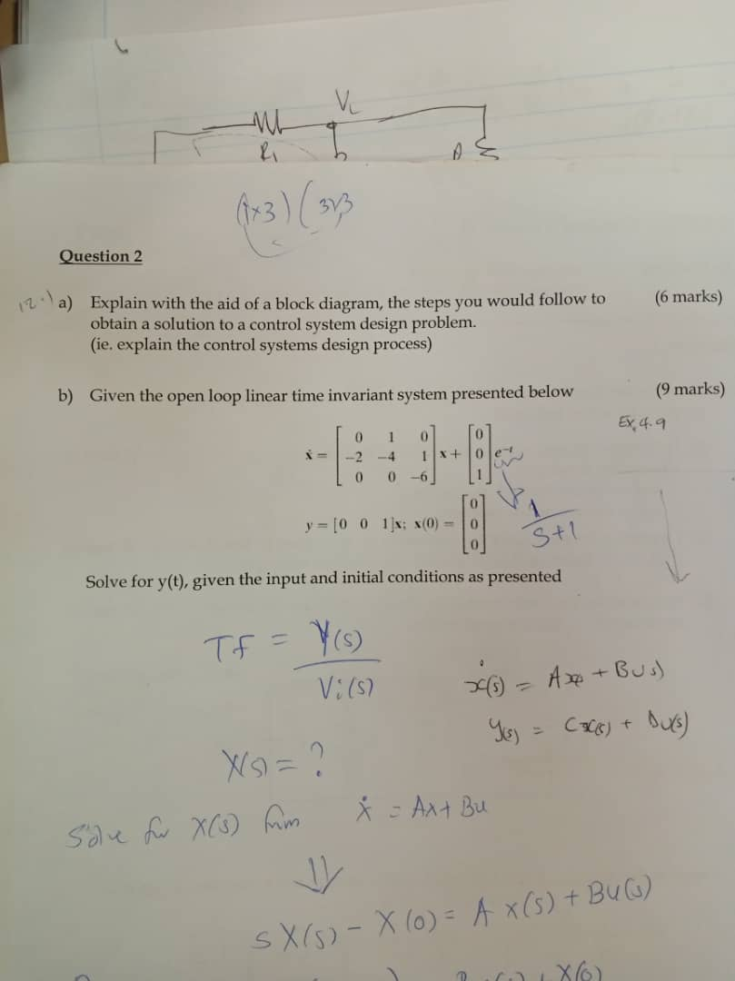 Solved V ML (13)(93 Question 2 (6 marks) a) Explain with the | Chegg.com