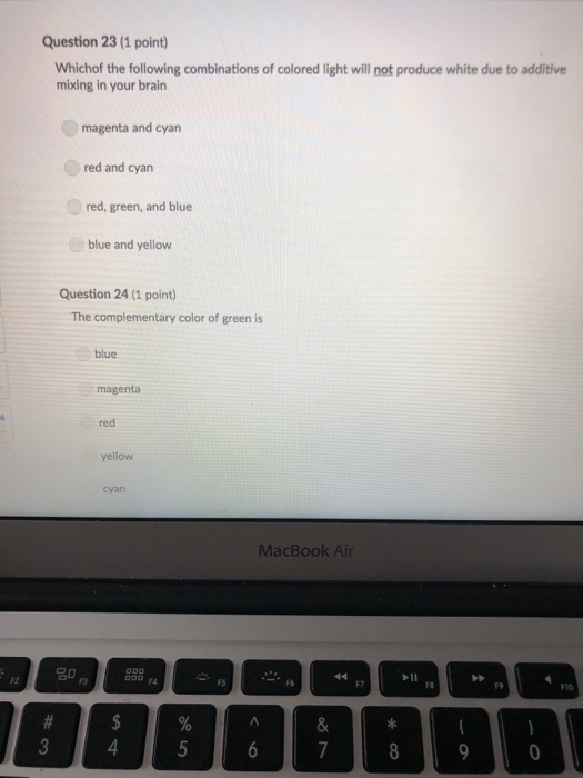 Solved Question 19 (1 point) Which of the following is not | Chegg.com