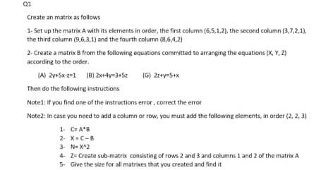Solved USING MATLAP ONLY | Chegg.com