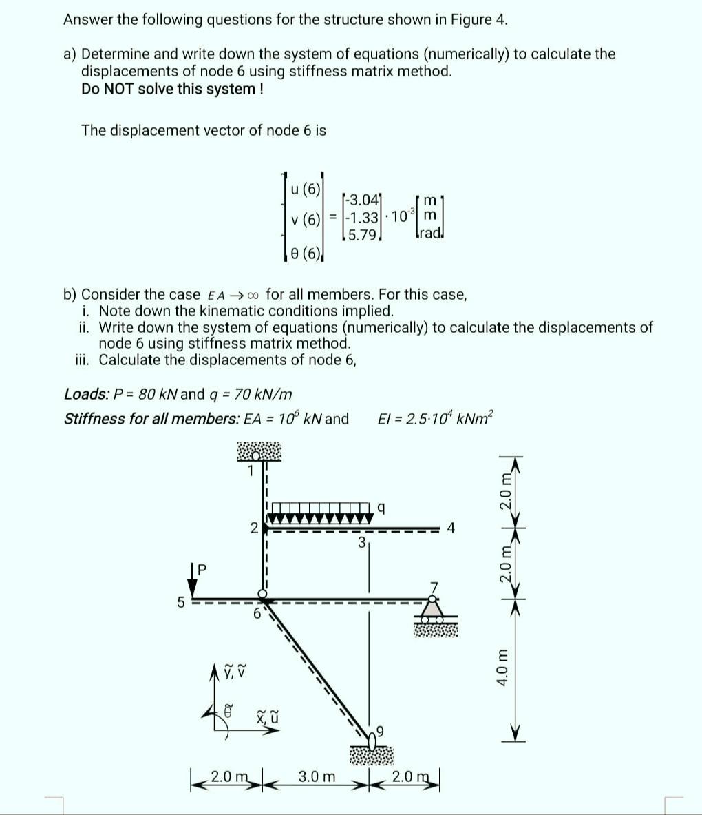 Solved Make link traverse calculations with given data below | Chegg.com