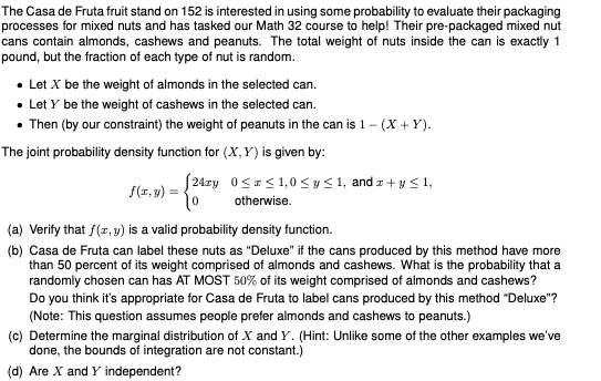 Solved The Casa de Fruta fruit stand on 152 is interested in | Chegg.com