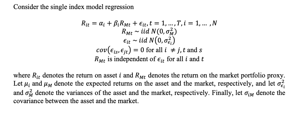 Solved Consider the single index model regression | Chegg.com