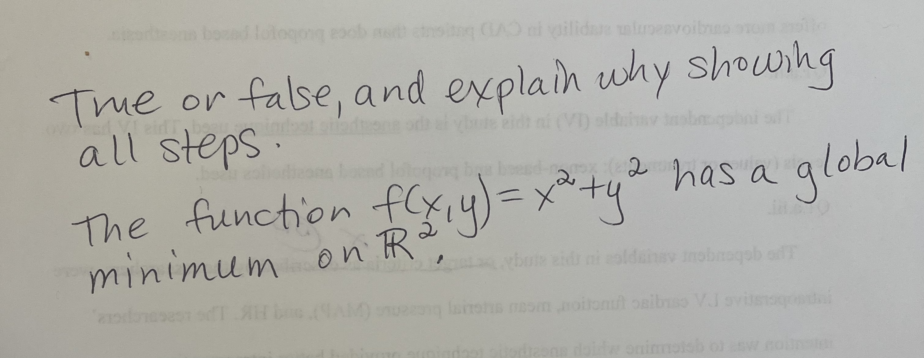 Solved Twe or false, and explain why showingall steps.The | Chegg.com