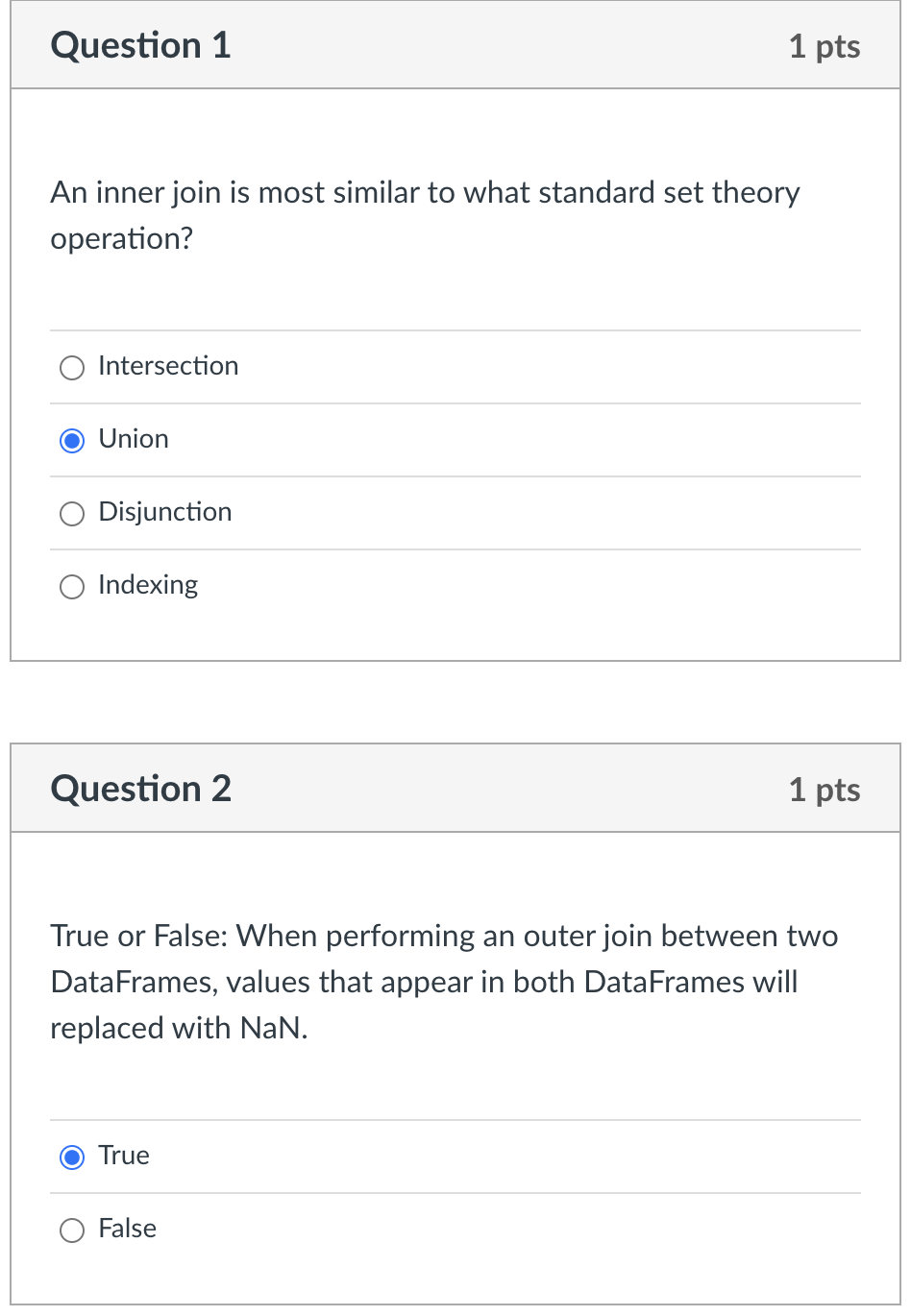 Solved An inner join is most similar to what standard set | Chegg.com