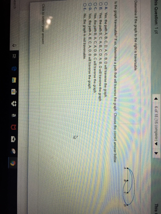 Solved his Question: 1 pt 6 of 18 (16 complete) This | Chegg.com