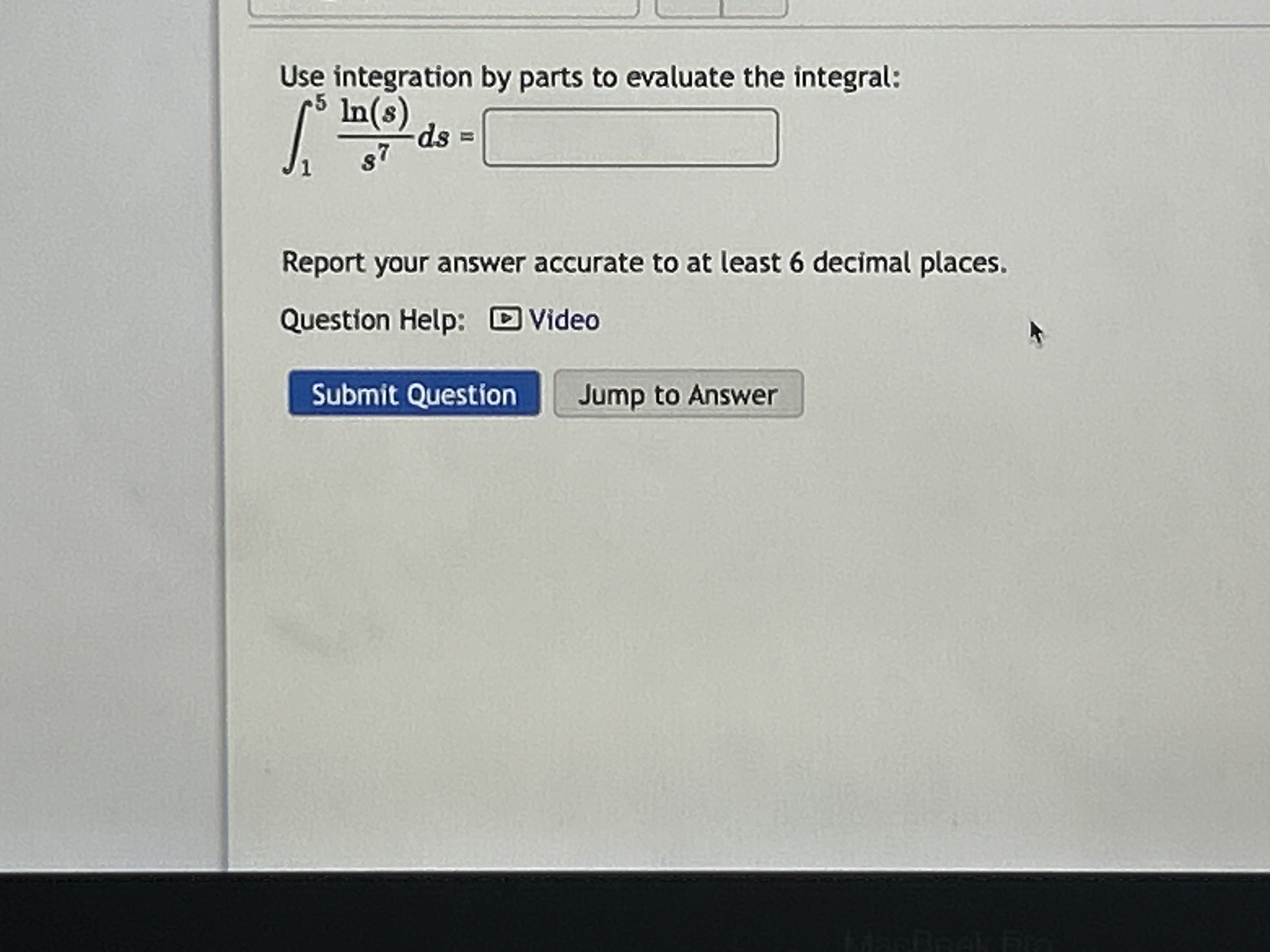 Solved Use integration by parts to evaluate the | Chegg.com