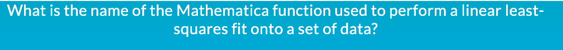 What is the name of the Mathematica function used to | Chegg.com