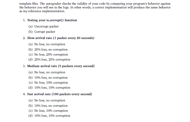 Solved In this project you will be implementing a simple | Chegg.com
