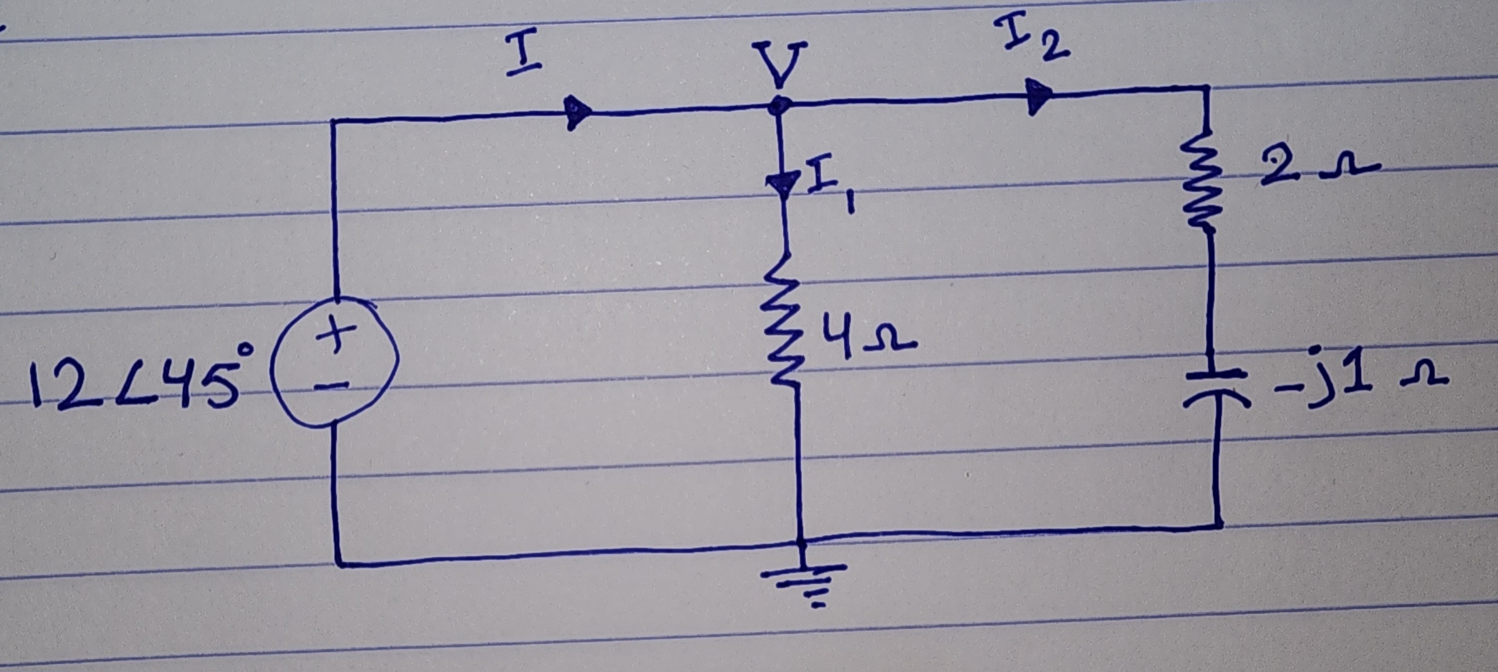 Solved For the circuit shown below, we wish to find total | Chegg.com