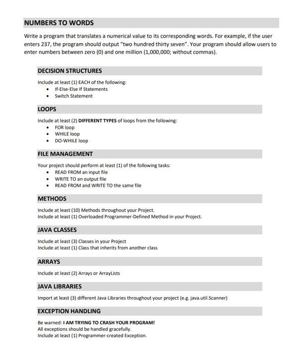 Solved NUMBERS TO WORDS Write a program that translates a | Chegg.com