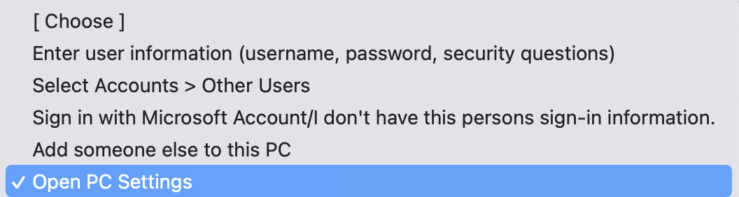 Solved In this example, we will create a new user account | Chegg.com