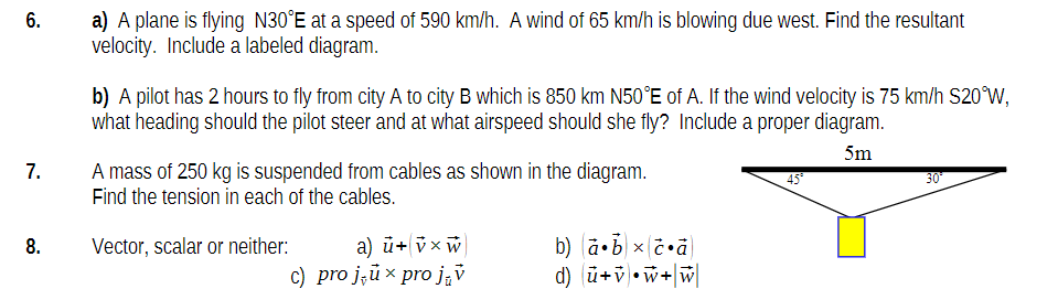 Solved 6. a) A plane is flying N30∘E at a speed of 590 km/h. | Chegg.com