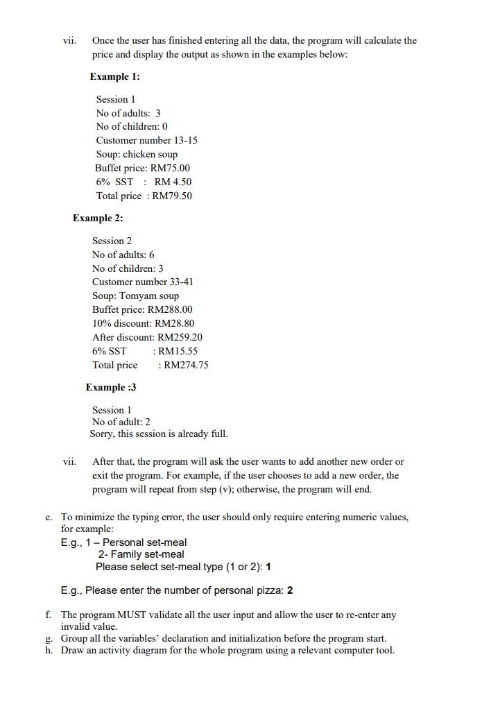 1. Purpose of assignment Create a console-based Java | Chegg.com