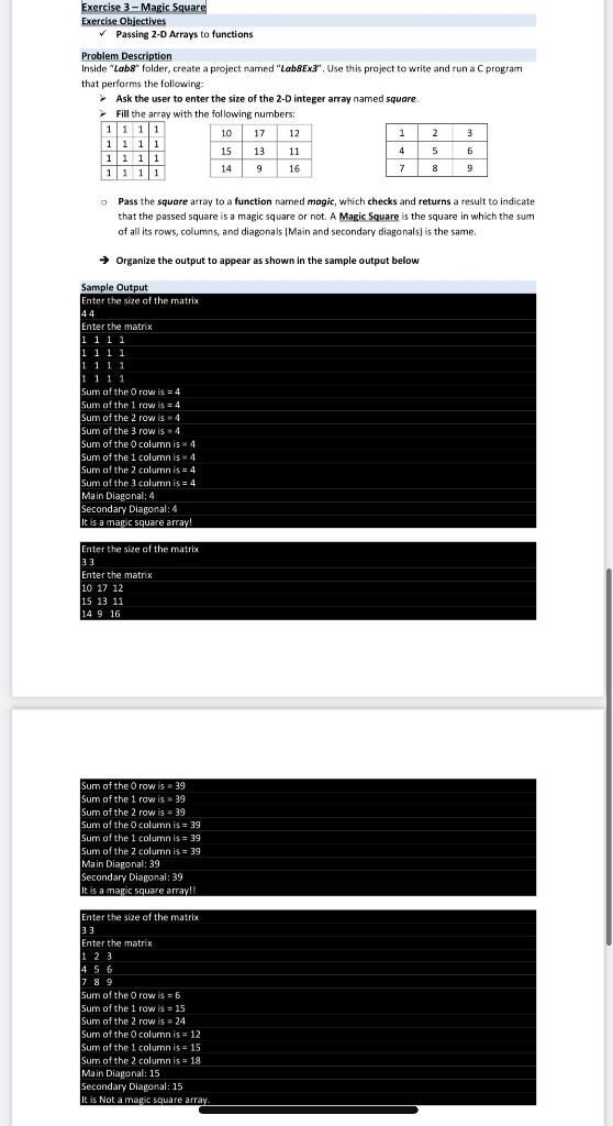 Solved IN C YOU CAN ONLY USE THE #include & #stdlib | Chegg.com