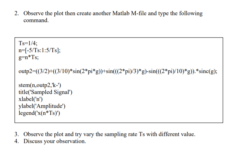 Solved LAB: FINITE-DURATION IMPULSE RESPONSE (FIR) FILTER | Chegg.com