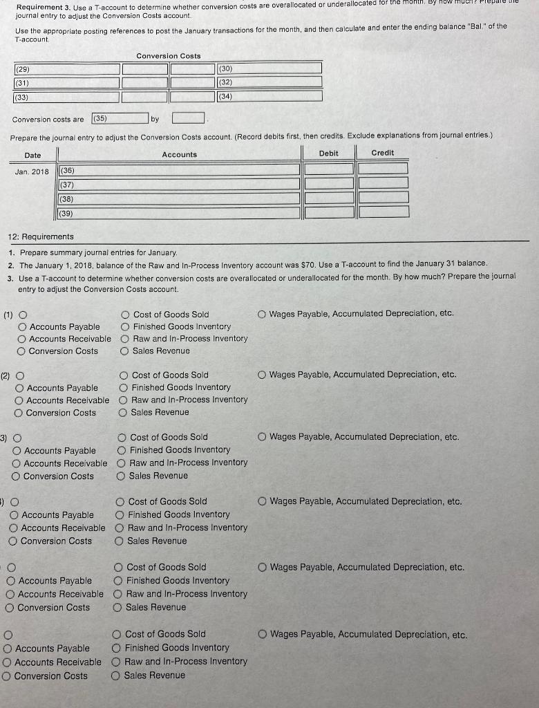 Solved Wally, Inc. produces universal remote controls. Lally | Chegg.com