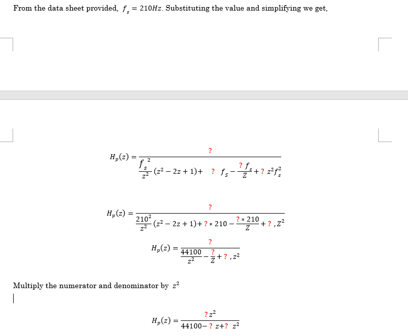 Solved After substituting values and simplifying, UR(S) * | Chegg.com