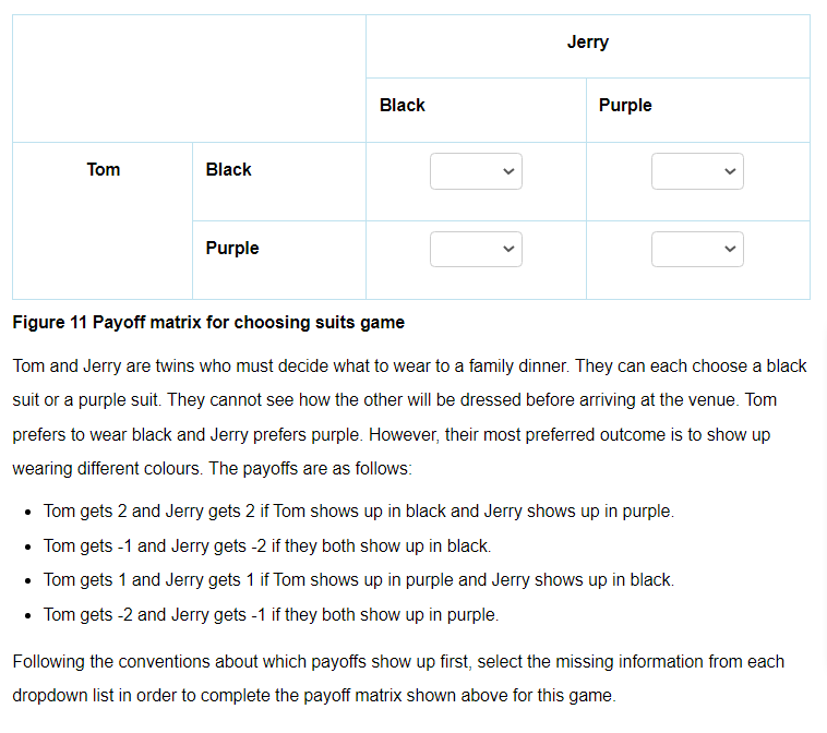 Options for all listboxes 1. (2,1) 2. (2,2) 3. | Chegg.com