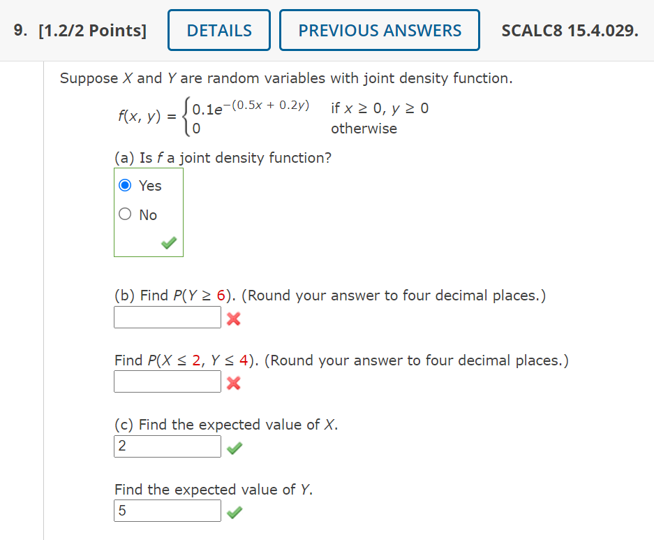 Solved 9. [1.2/2 Points] DETAILS PREVIOUS ANSWERS SCALC8 | Chegg.com