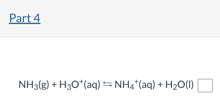 Solved Write the equilibrium constant expression for each of | Chegg.com