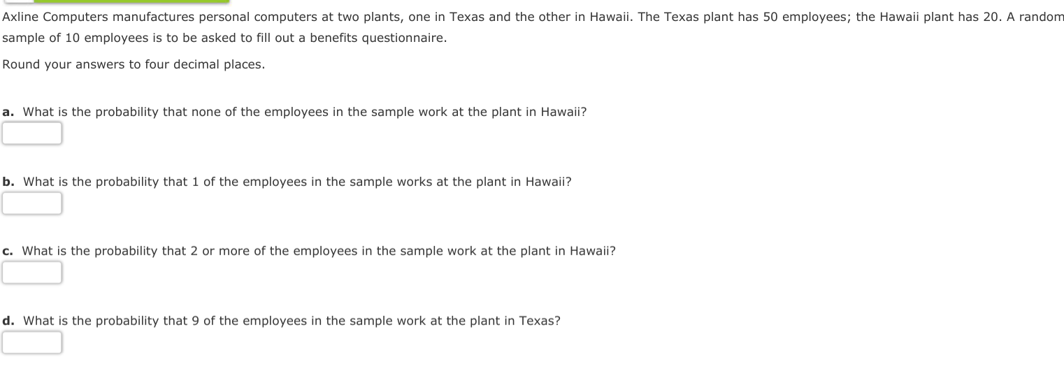 Solved Axline Computers manufactures personal computers at | Chegg.com