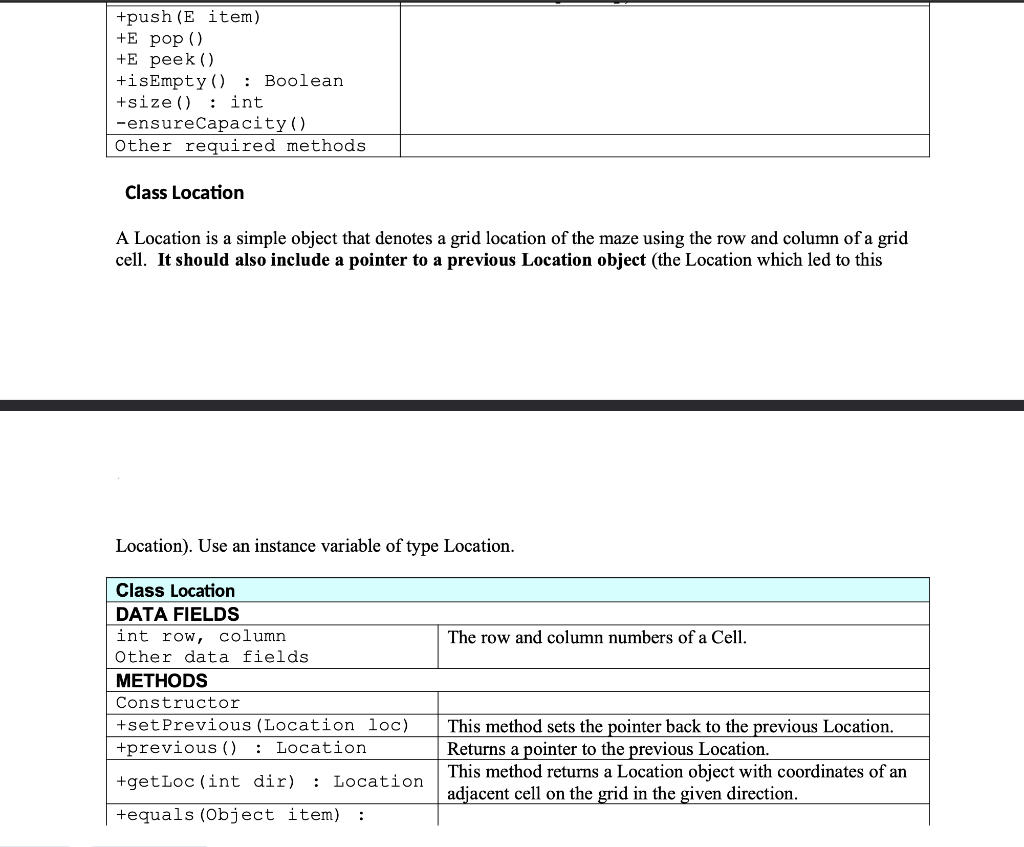 Solved Introduction The focus of this project is a class | Chegg.com