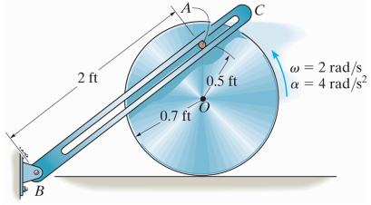 Solved The disk shown in the figure below rolls without | Chegg.com