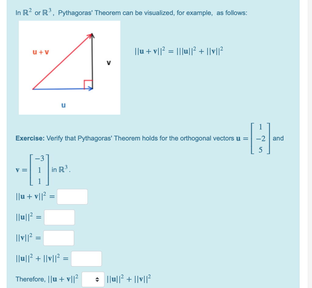 Solved Question 1 Angles Between Vectors Not complete Marked | Chegg.com