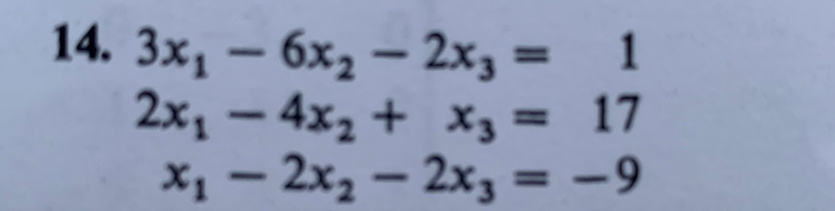 Solved The linear systems are in echelon form. But they need | Chegg.com
