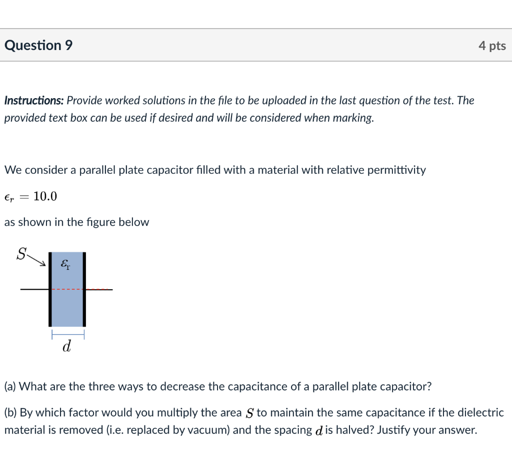 Solved Question 9 4 pts Instructions: Provide worked | Chegg.com