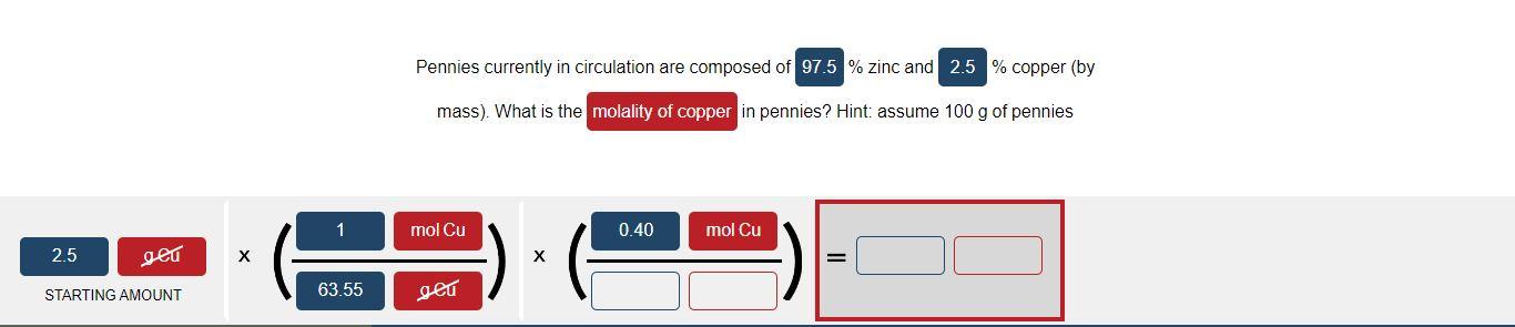 Solved Pennies currently in circulation are composed of % | Chegg.com
