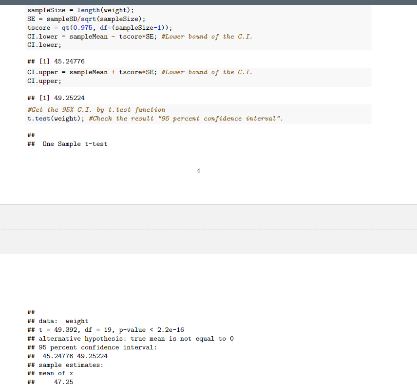 Calculate C.I. for single population mean jo | Chegg.com