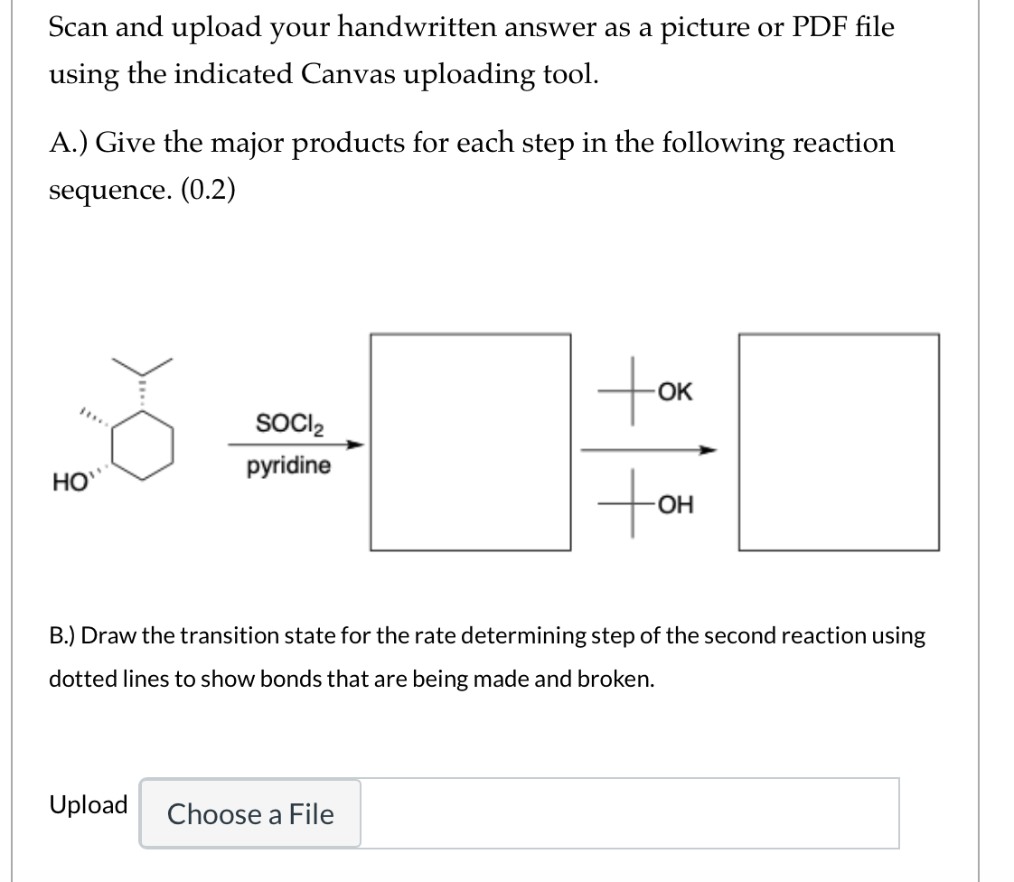 Solved Scan and upload your handwritten answer as a picture | Chegg.com