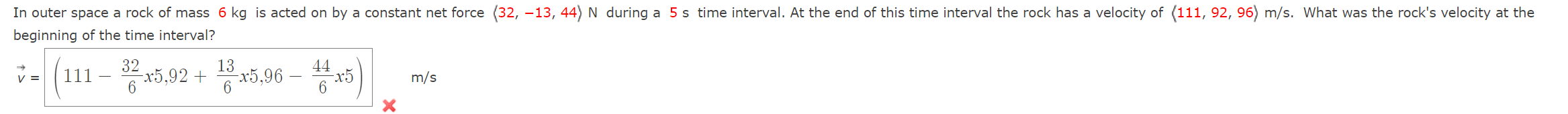 Solved beginning of the time interval? | Chegg.com