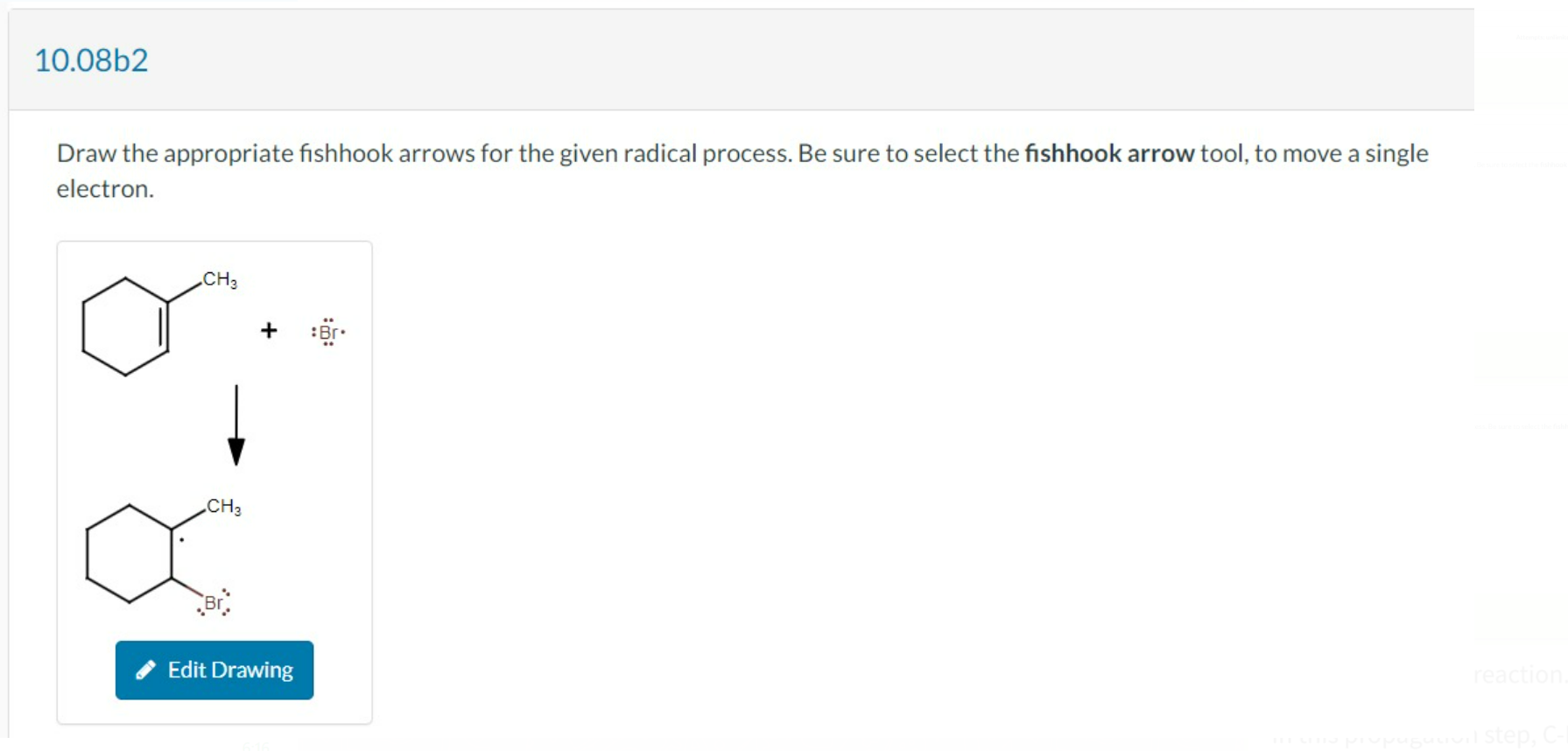 Solved Draw the appropriate fishhook arrows for the given | Chegg.com