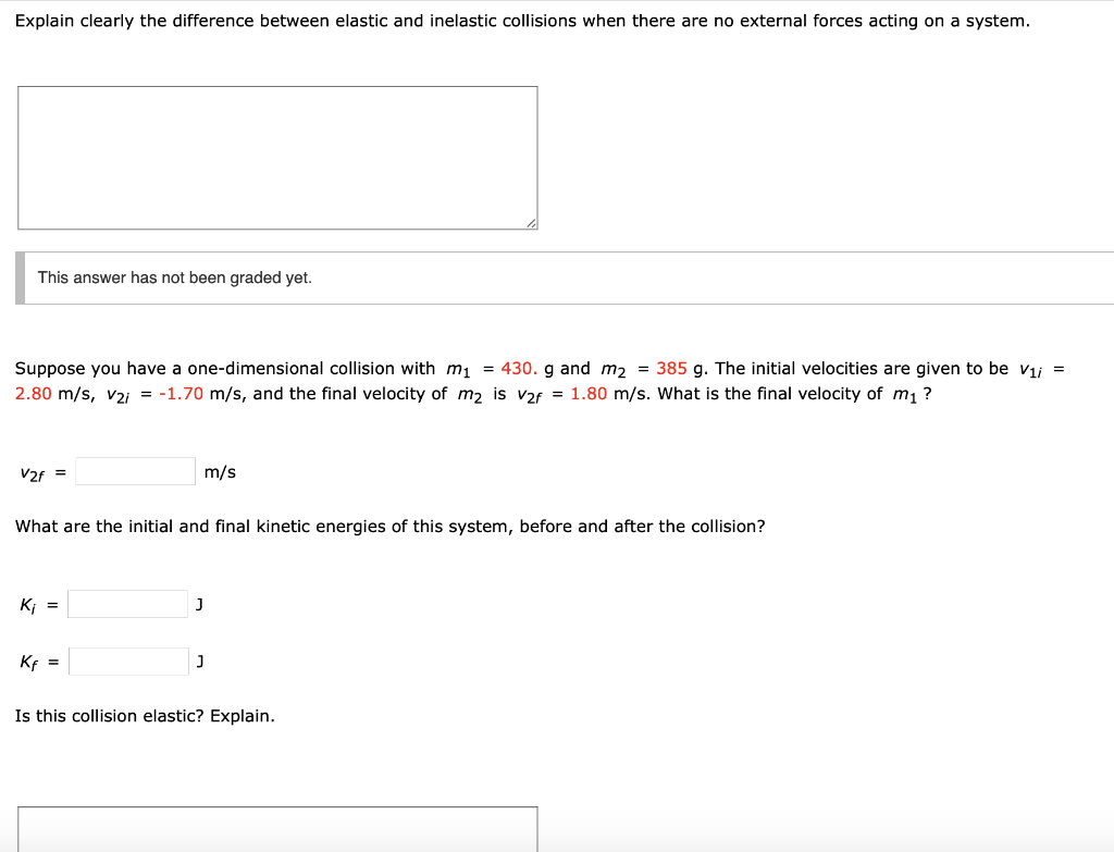 Solved Explain clearly the difference between elastic and | Chegg.com