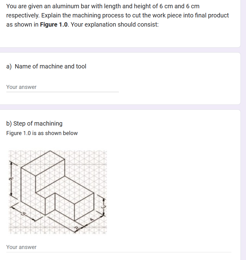 Solved You are given an aluminum bar with length and height | Chegg.com