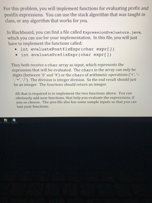 Solved For this problem, you will implement functions for | Chegg.com