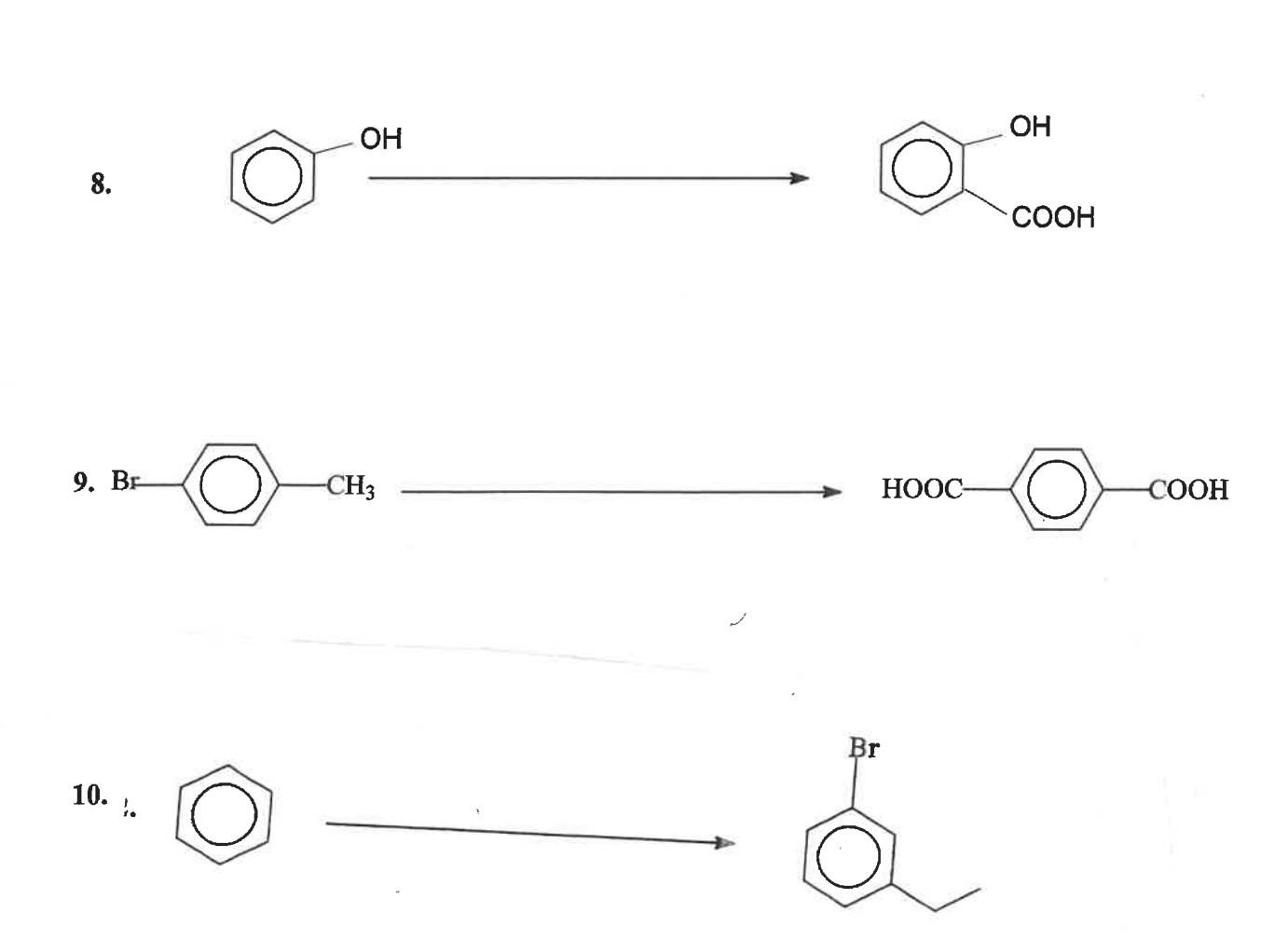 Solved II). Suggest the reagents including the catalysts | Chegg.com