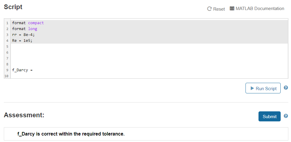Solved Bisection Method Solve Colebrook Equation O Solutions Submitted Max Unlimited